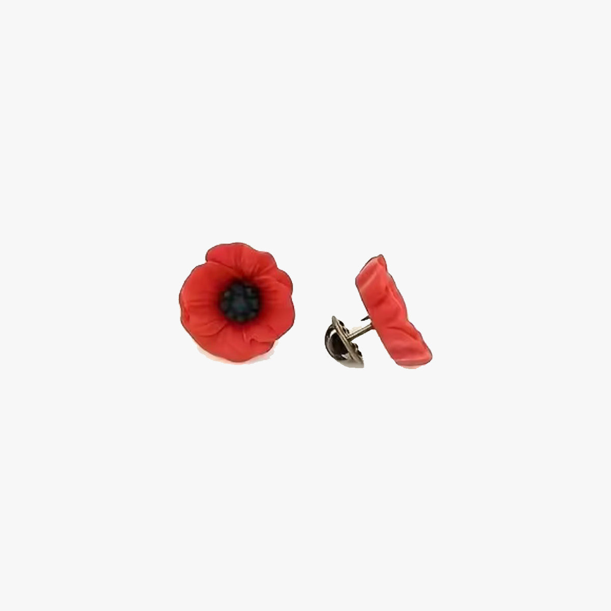 British Remembrance Poppy Pin – Chanel Joan Elkayam